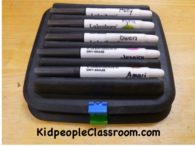 Kidpeople Classroom: Revamping My Dry Erase Marker System