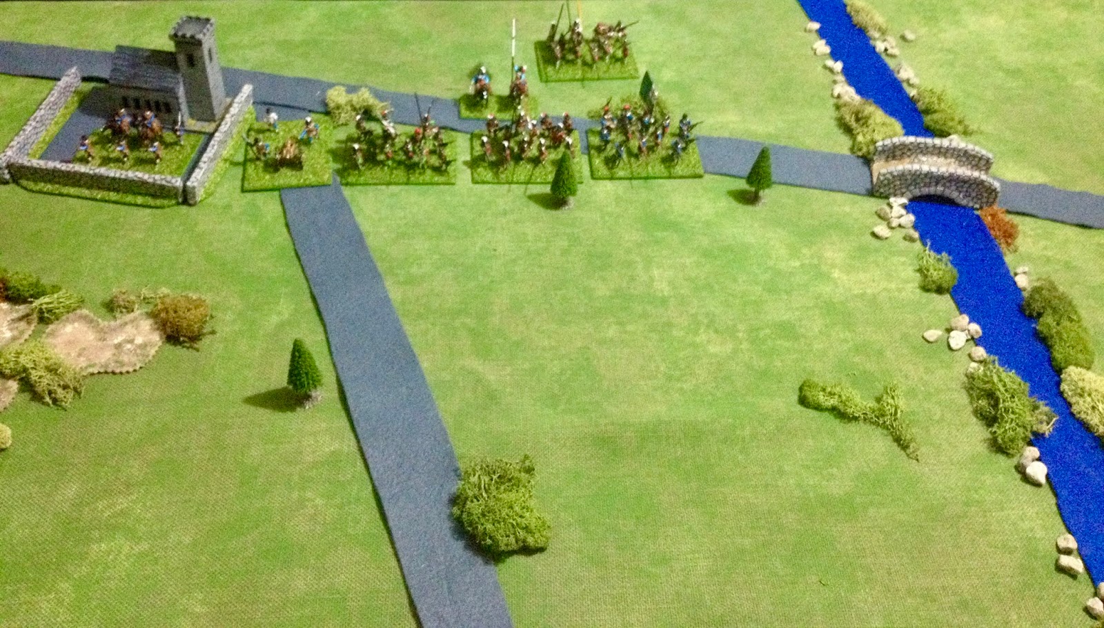 Grid based wargaming - but not always: January 2019