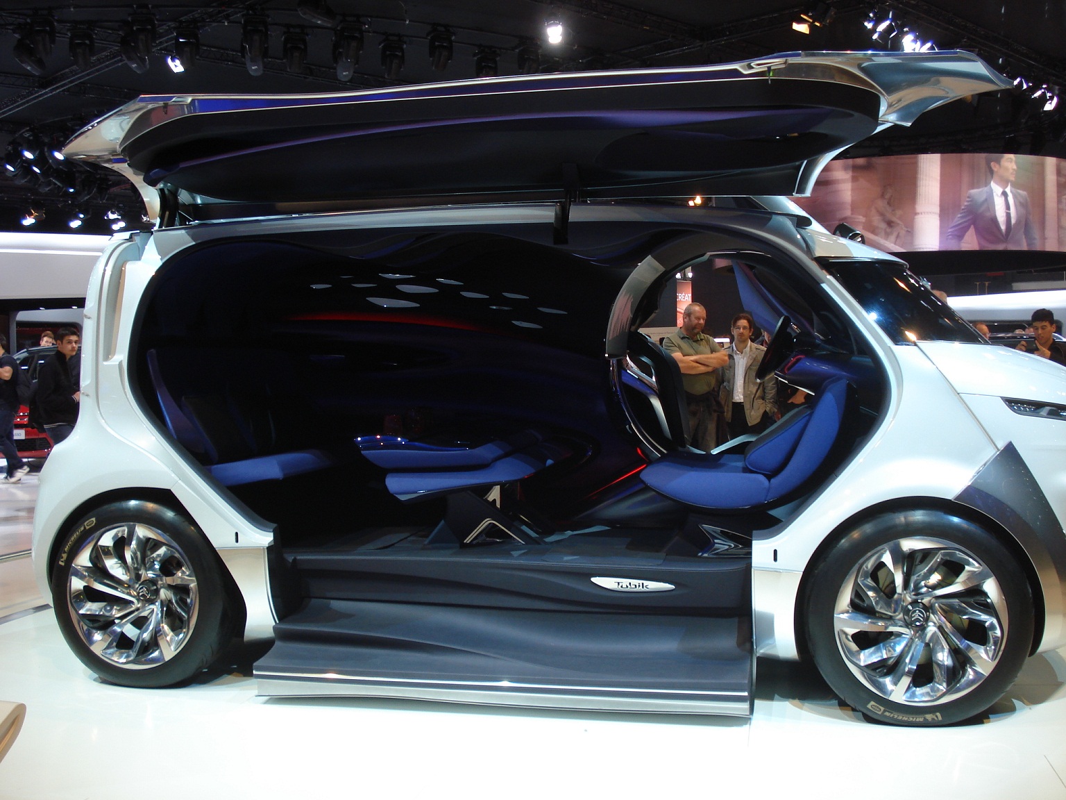 Citroen Tubik concept van at the 2012 Paris Motor Show