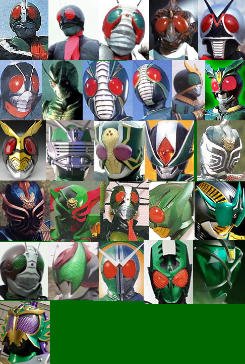 Henshin Grid: Kamen Riders Different Shades of Colors 4 (2015)