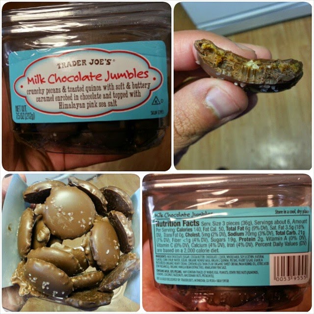 Shannon's Lightening the Load: Trader Joe's Milk Chocolate Jumbles