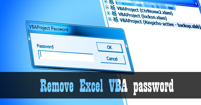 เอา Password Excel VBA ออก