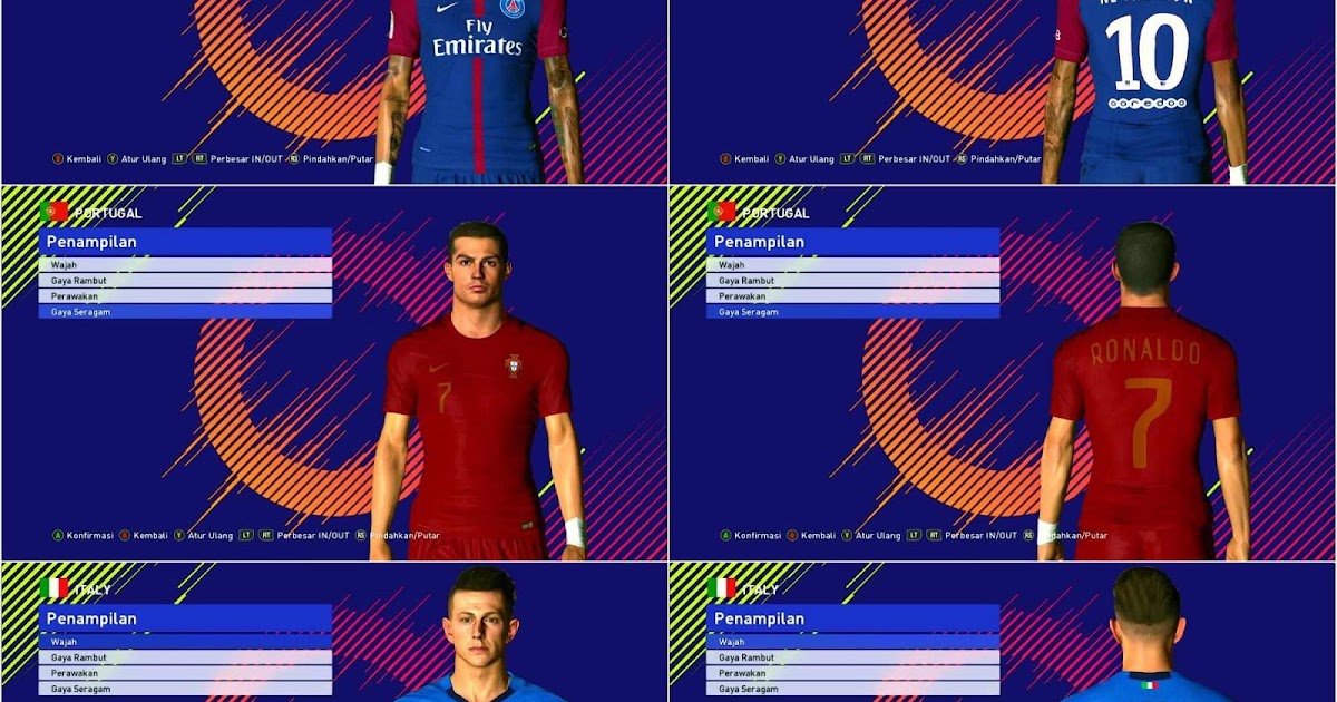 PES 2017 Kits and Sleeve Model HD - Pes-Moder