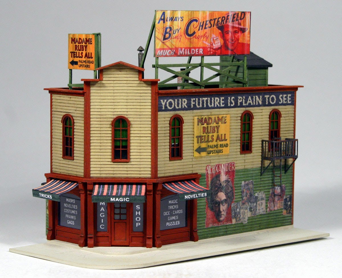 Vilius's scale modeling endeavors: Building The Magic Shop by FOS Scale ...