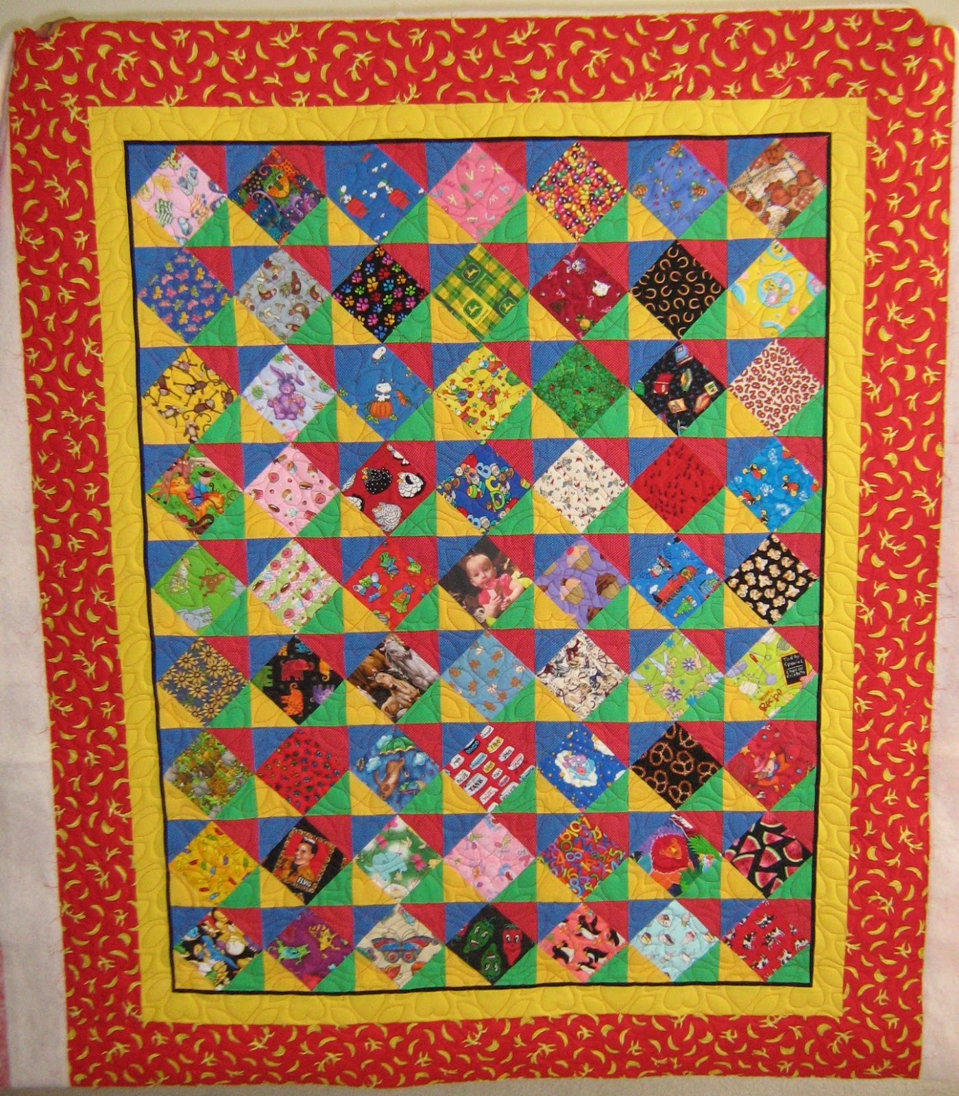 Inch by Inch Quilting: I Spy Little Addi