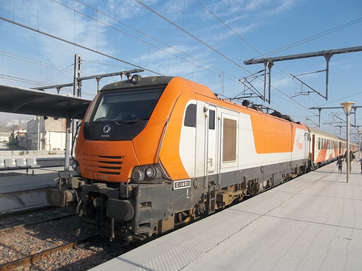 LA PASSION DU TRAIN: Locomotives Alstom au Maroc avec Christian D.