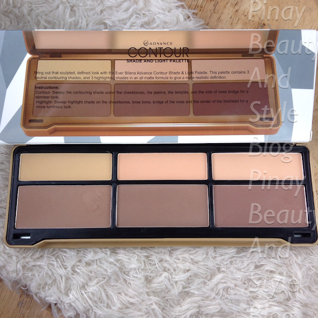 EB Advance Contour Palette Review, Price, Swatches! | EB Advance Shade ...