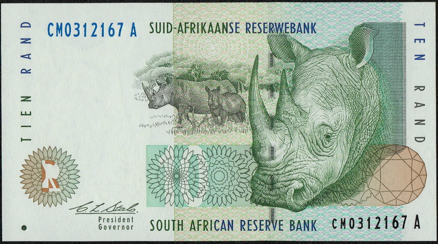 My Currency Collection: South Africa Currency 10 Rand banknote 1999 ...