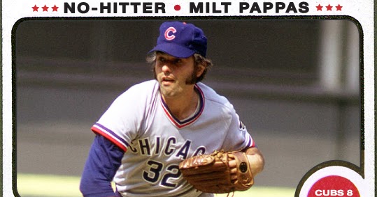 WHEN TOPPS HAD (BASE)BALLS!: NO-HITTERS SPECIAL SUB-SET: MILT PAPPAS ...