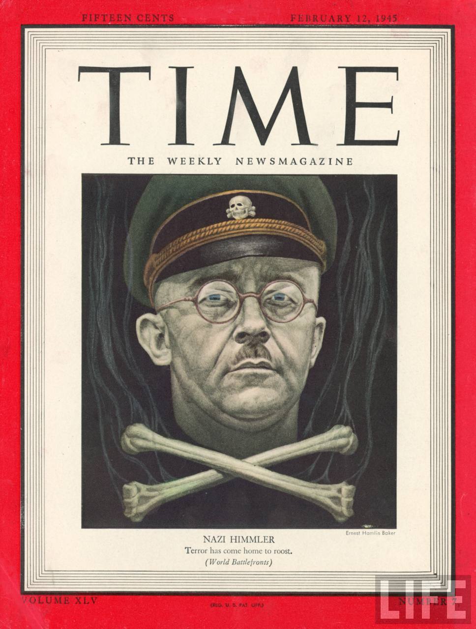 NAZI JERMAN: Tokoh Third Reich Jerman dalam Sampul/Cover Majalah