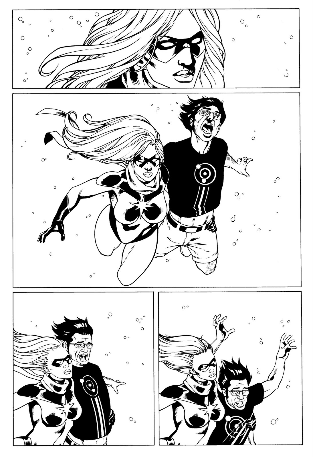 Lee Townsend Inking.Com: Marvel: Sample Ink Pages #3