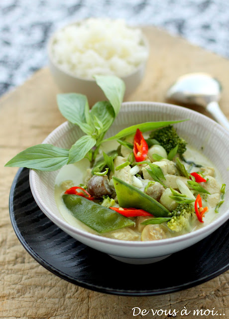 De vous à moi...: CURRY VERT ET VACANCES EN THAILANDE (1)