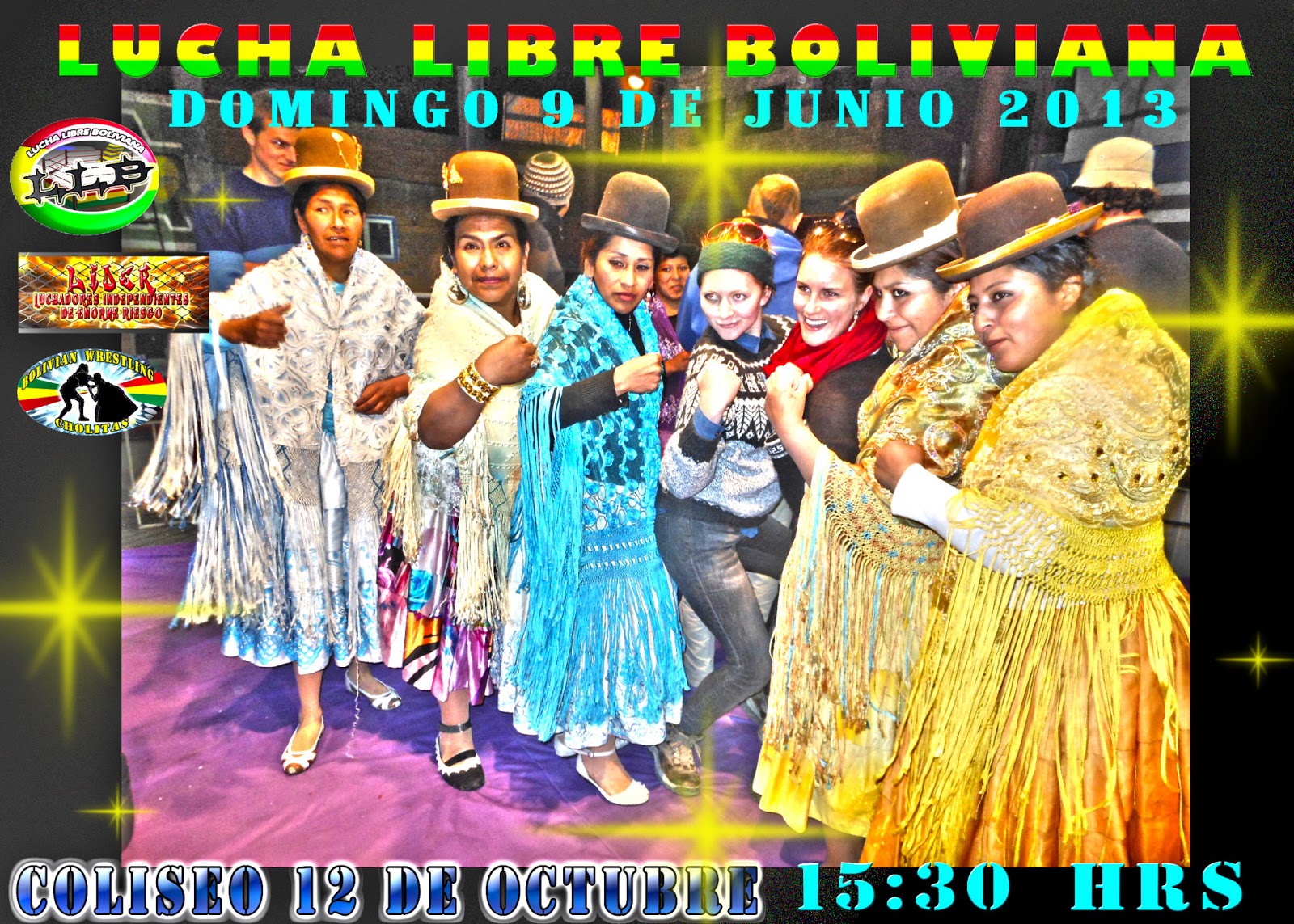 BOLIVIA CHOLITAS LUCHADORAS WRESTLING: THE FIGHTING CHOLITAS, COLISEO ...