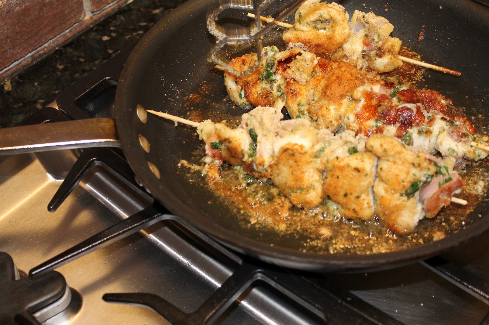 He Stole My Heart So I Stole His Last Name: Chicken Spiedini