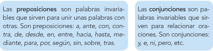 Las TIC en Primaria: PREPOSICIONES Y CONJUNCIONES