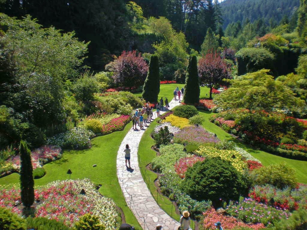 Urban Landscape, Native Landscape: Butchart Gardens