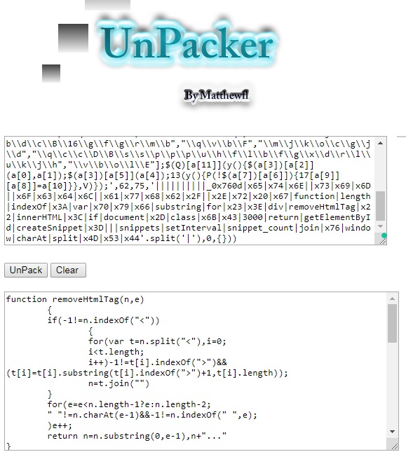 Decrypt the encrypted JavaScript in Blogger Theme - Css-Magz