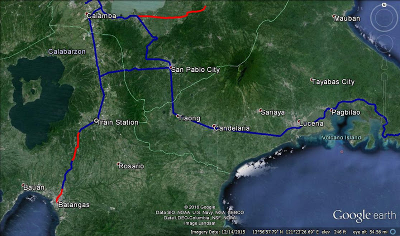 When Passenger Train Service Ran from Calamba to Batangas City ...