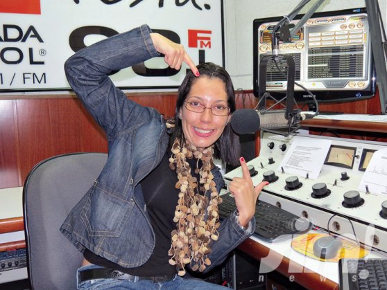 APAIXONADOS DO RÁDIO: Fernanda Marx: dez anos de alegria no rádio