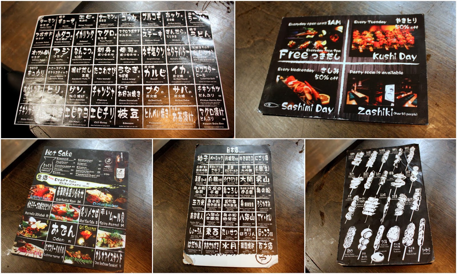 Sake Bar Kushi (Kushi Izakaya) in Midtown - Food Junkie Chronicles