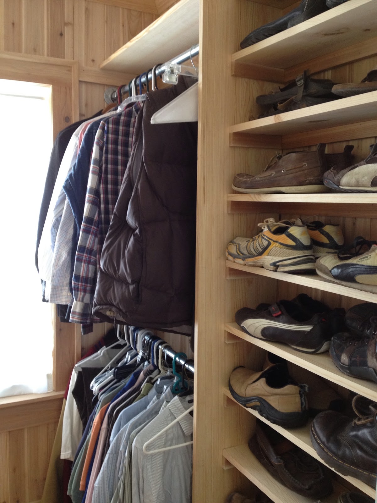 Before and After Kansas City: A New Walk-In Cedar Closet | Cedar closet ...