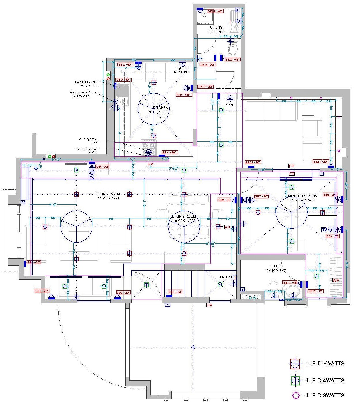 Interior Designing Portfolio: Residential Interiors for Mr. Manoj's ...