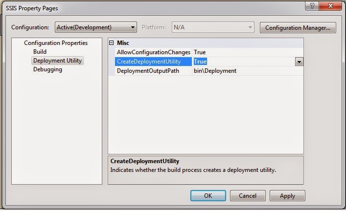 SSIS Deployment