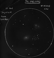 Taunus-Astronomie: Zeichnungen - Galaxien