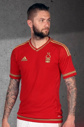 camisetas de futbol baratas: Nueva Camisetas Nottingham Forest 2015 2016