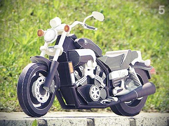 :: free the wheels ::: Amazing paper craft