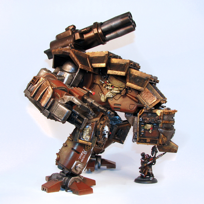 Musings of a Metal Mind: Mecha Month Begins: Knight Warden Titan