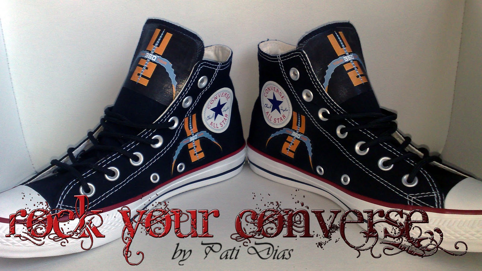 Converse All Star Customizado - Rock Your Converse!: Quando um projeto ...