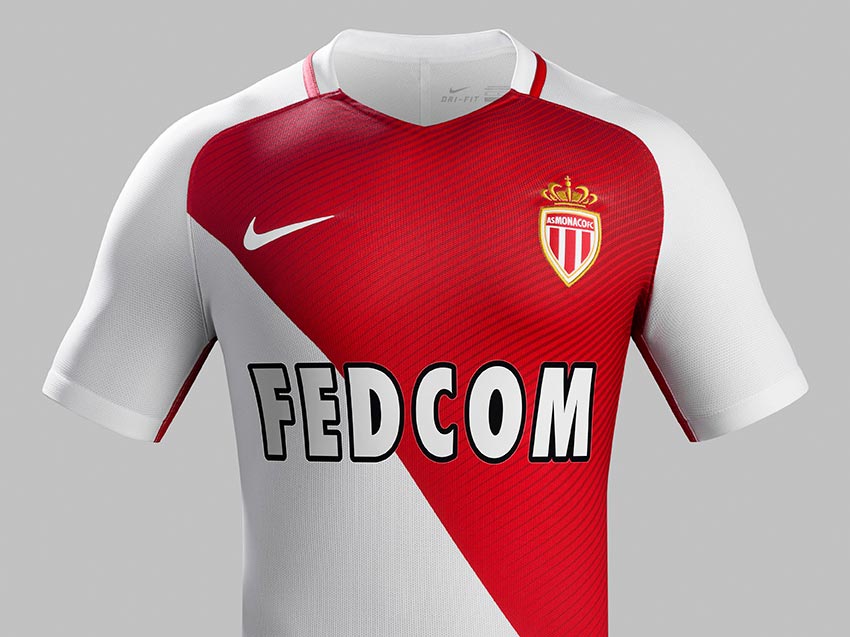 Monaco 16-17 Home Kit Released - Footy Headlines
