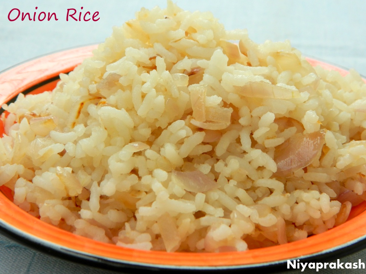 Niya's World: Onion Rice
