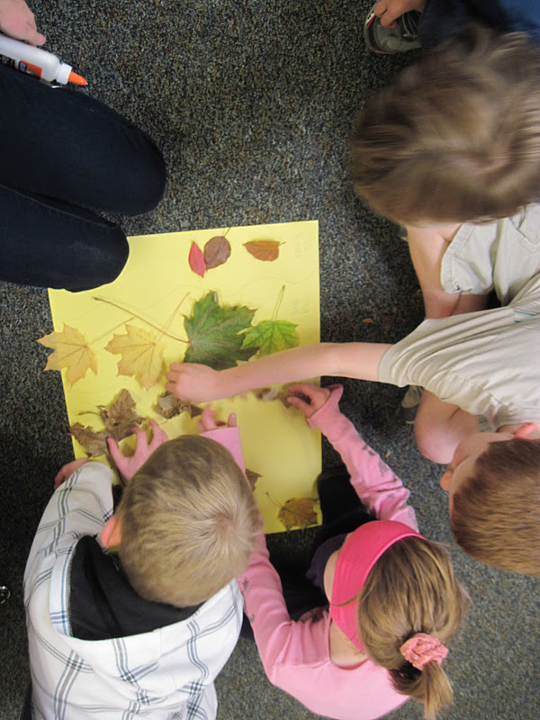 Polka-Dotty Place: Pile of Leaves