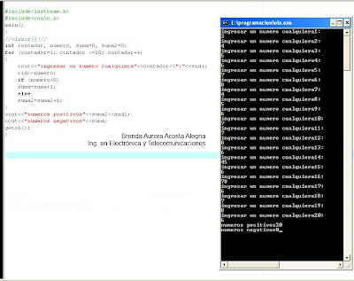 LÓGICA DE PROGRAMACIÓN : Dev-C++- Condicionales con ciclo for
