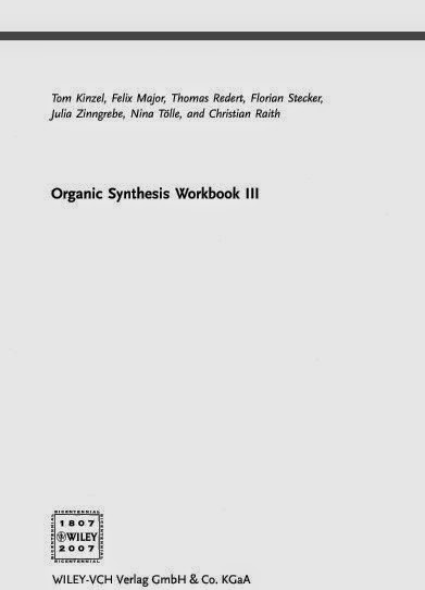 Organic synthesis workbook I,II,III | chemistrystudy