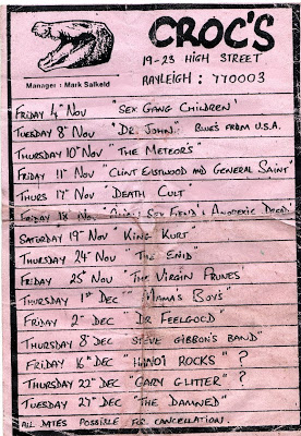 The Meteors - Gigs 1980 - 1985.: The Meteors - Gigs 1983