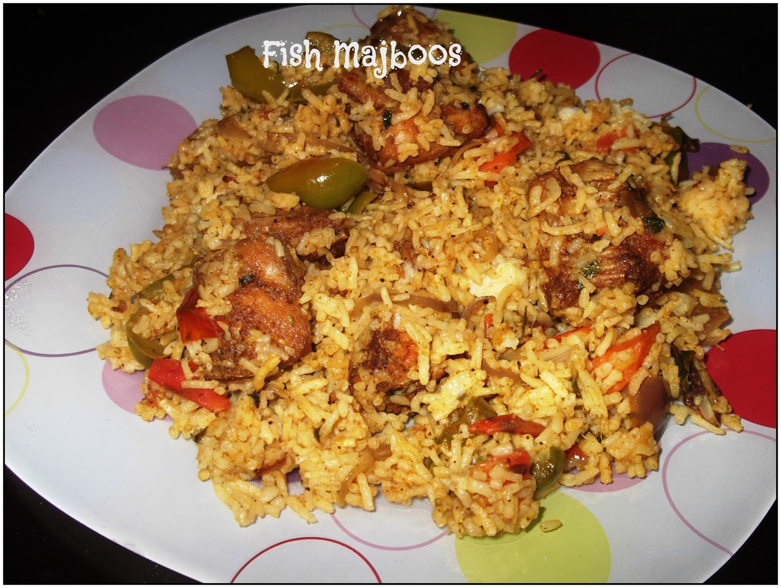 Shaain's Cooknotes: Fish Majboos