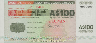 postal & numismatic: The National Bank of Australasia Ltd - nd1981 ...