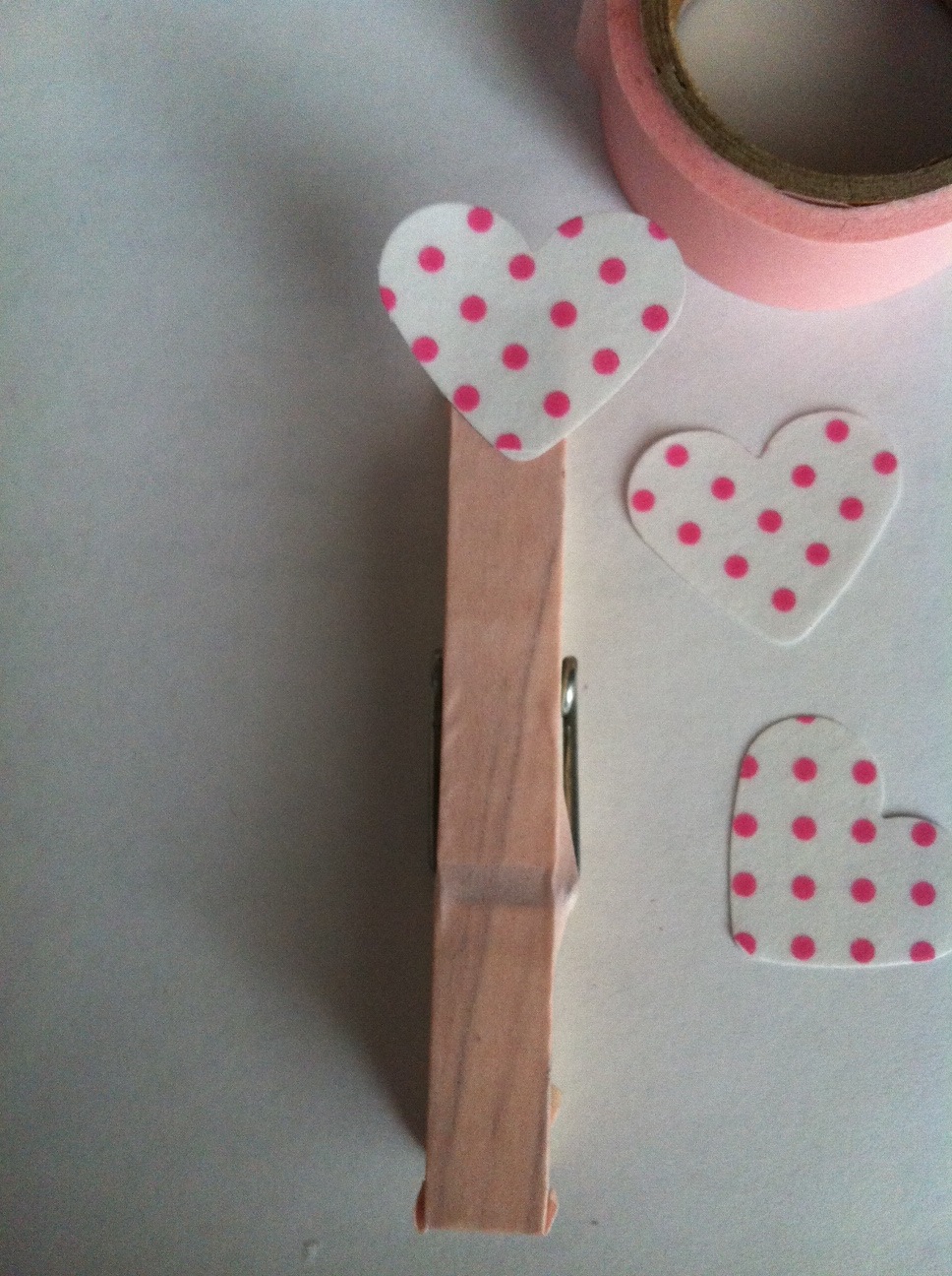 Delipapel: Pinzas con amor...