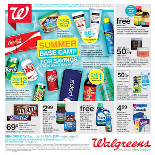 Walgreens Weekly Ad July 9 – 15, 2017 | Weekly Ad Deals