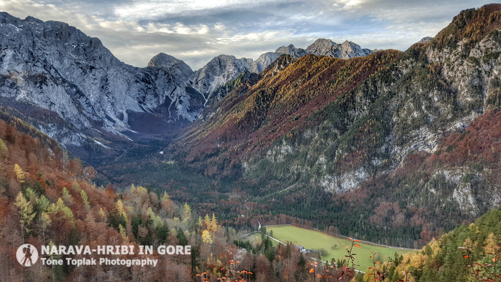 Narava hribi in gore: V jesenskih barvah