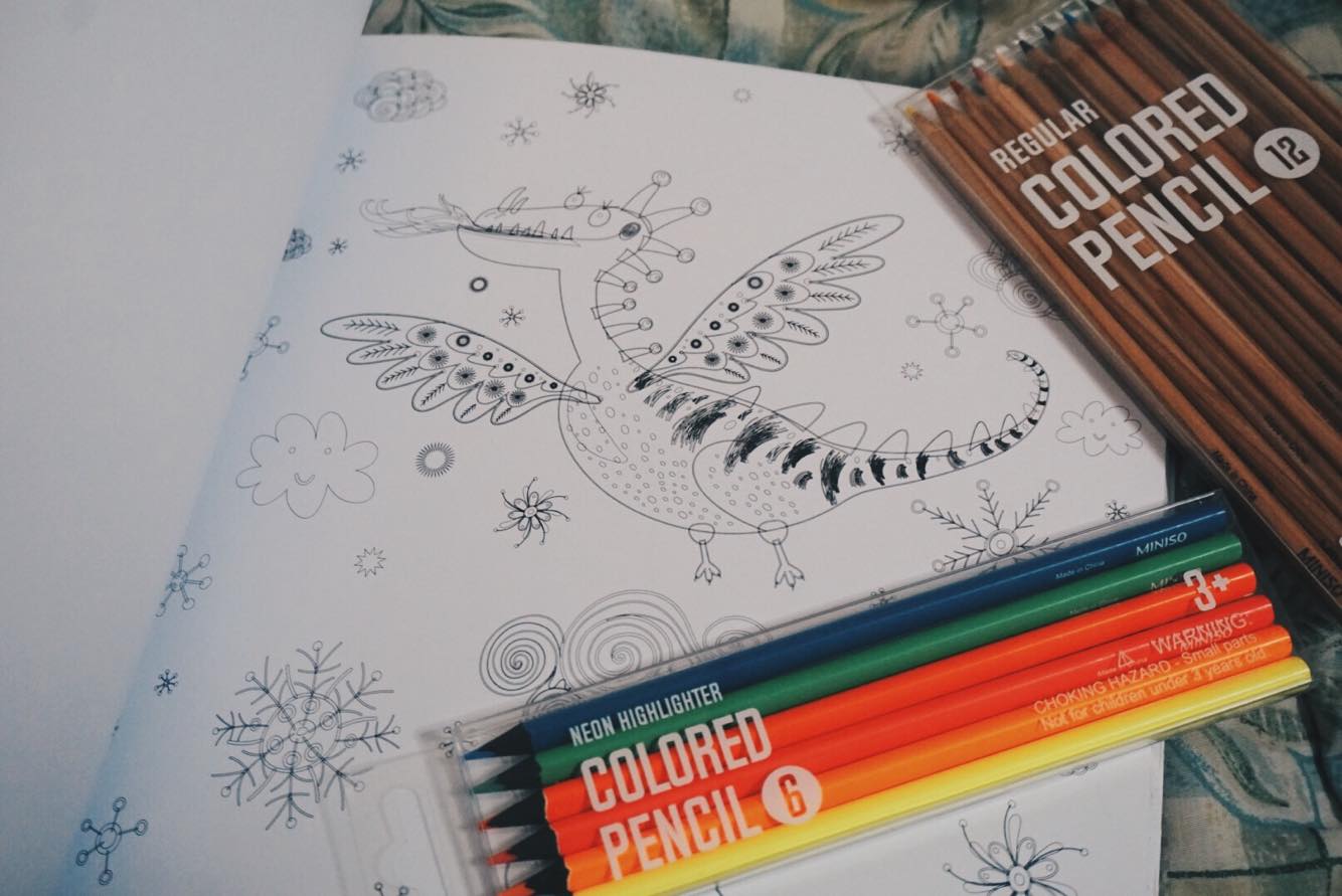 Porpoyz: ฝึกสมาธิผ่านการระบายสีกับชุด MINISO : Amazing Zoo Coloring ...