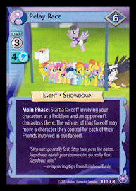 My Little Pony Relay Race The Crystal Games CCG Card | MLP Merch