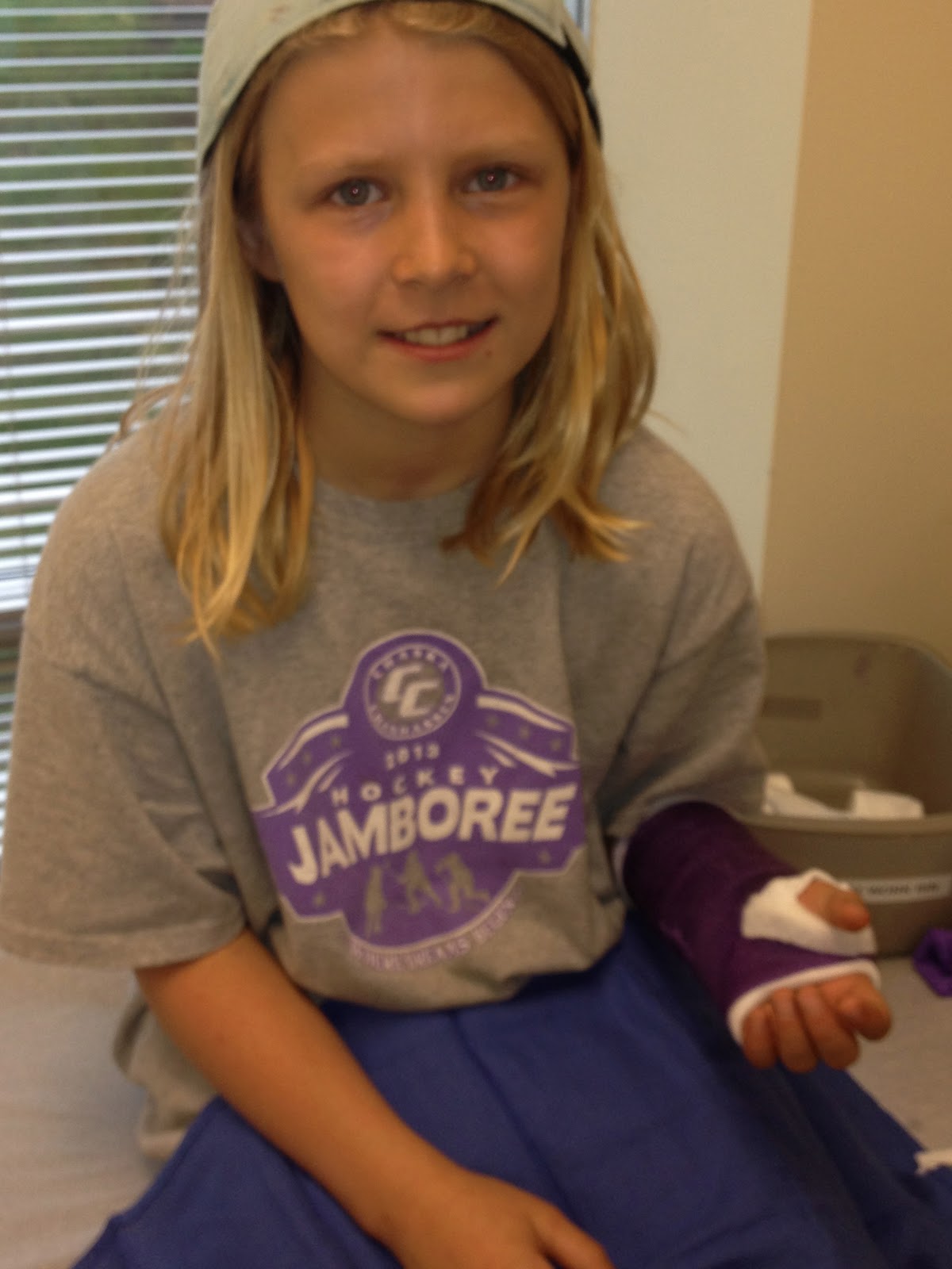 Pergande Family Updates: Broken Arm - Two Casts