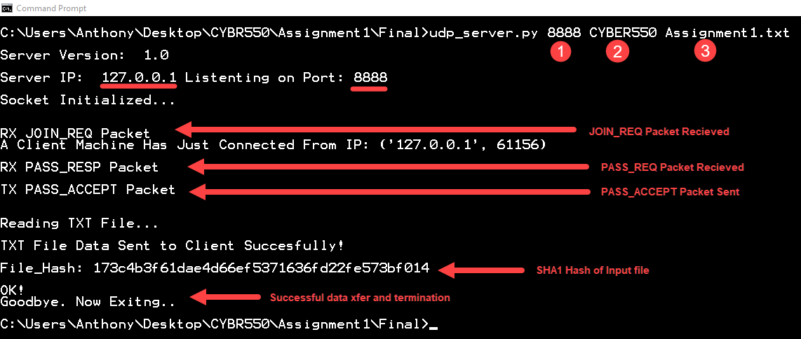 UDP Socket Programming