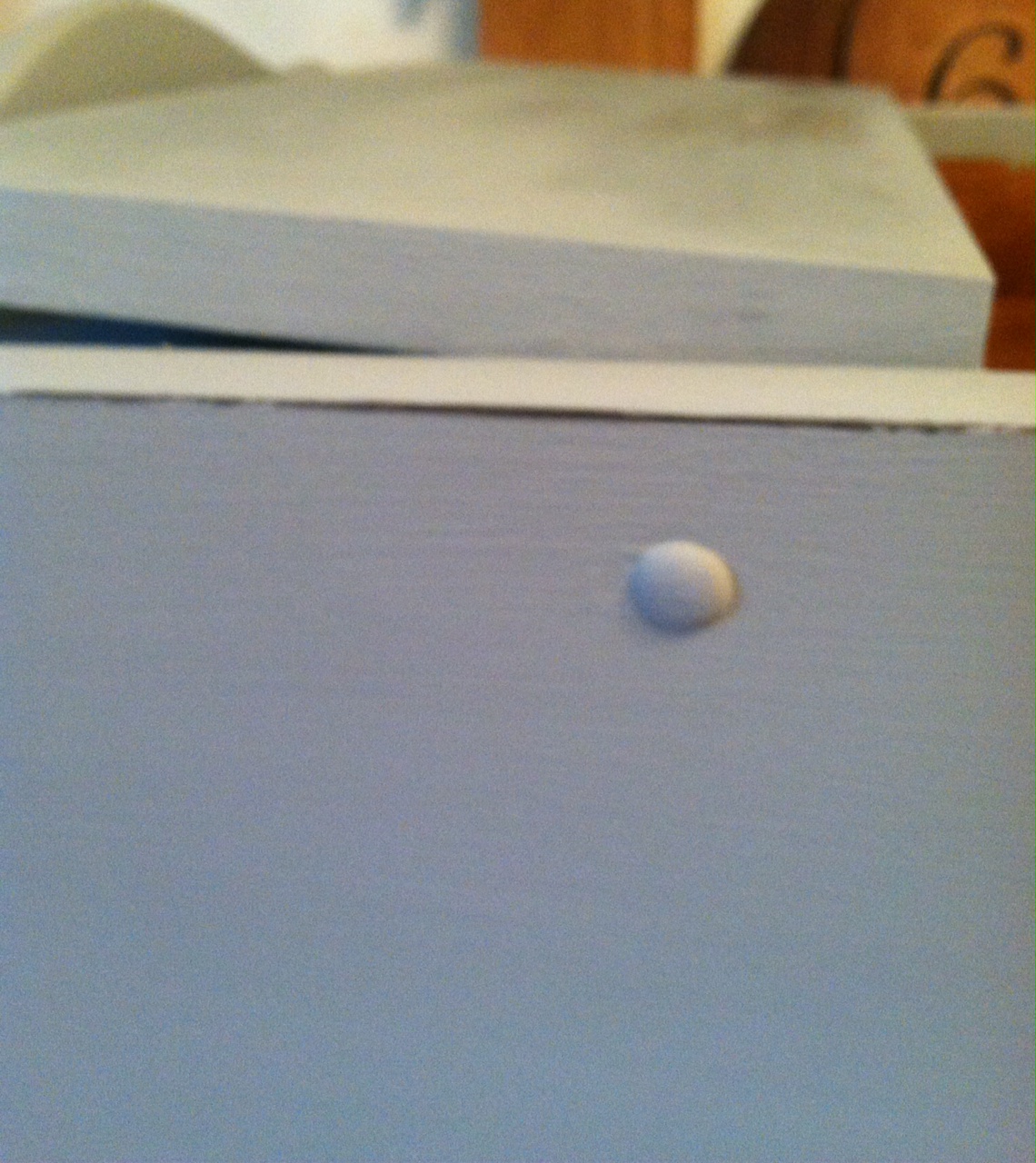 Vintage Colonial Style End Table Up-cycle - Organized Clutter