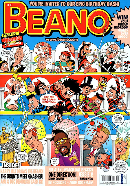 CRIVENS! COMICS & STUFF!: GOOD NEWS: THE BEANO TURNS 75 YEARS OLD. BAD ...
