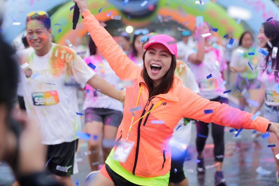 Manila Shopper: Color Manila Glitter Run Dagupan: Apr 8 2018